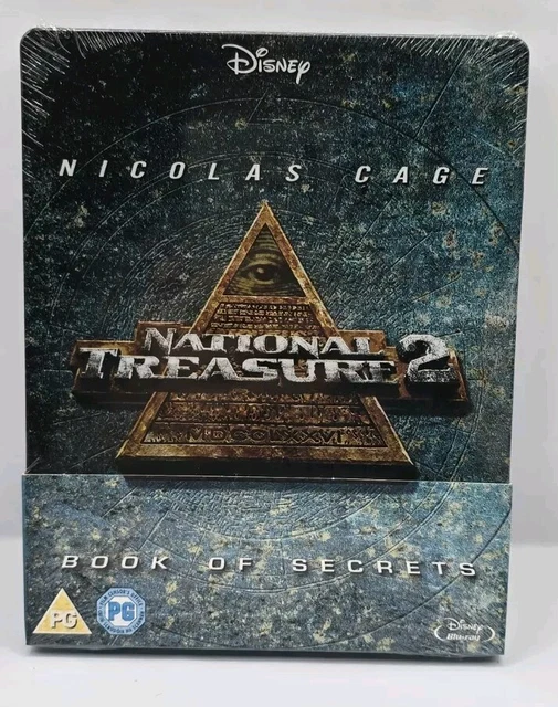 NATIONAL TREASURE 2 - Book of Secrets Limited Edition Blu-ray Steelbook ...