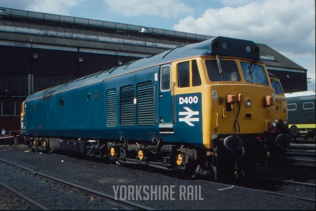 35MM RAILWAY SLIDE | Class 50 | D400 | Old Oak Common | 1991 ...