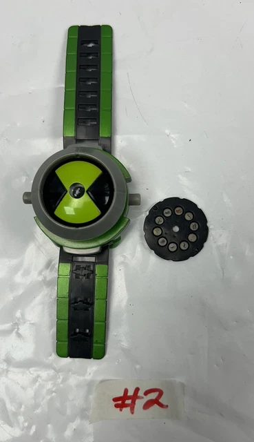 BEN 10 ALIEN Force Omnitrix Illuminator Disc Projector Watch Rare ...