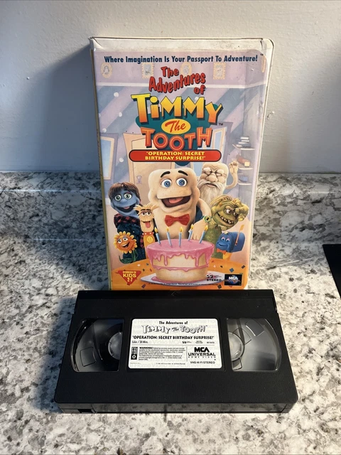 THE ADVENTURES OF Timmy the Tooth VHS - Operation: Secret Birthday ...