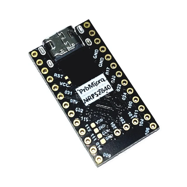PROMICRO NRF52840 DEVELOPMENT Board Wireless Module with Efficient ...