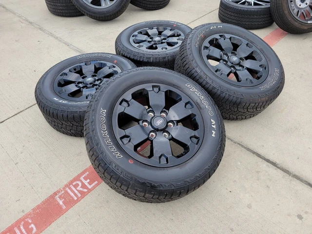 18& FORD BRONCO BADLANDS OEM black wheels rims 10282 Ranger 2022 2023 ...