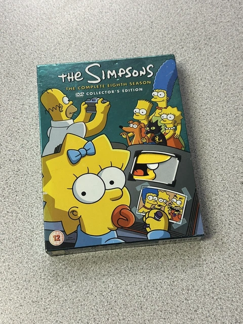 THE SIMPSONS COMPLETE Eighth 8 Eight Season Collector's Edition MAGGIE ...