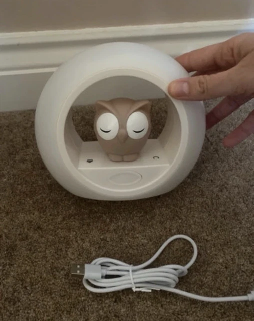 ZAZU LOU THE Owl Nightlight Cry Sensor £10.80 - PicClick UK