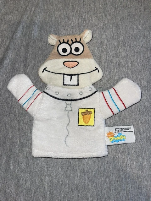 SPONGEBOB SQUAREPANTS - Sandy Cheeks Hand Puppet - RARE - 2009 ...