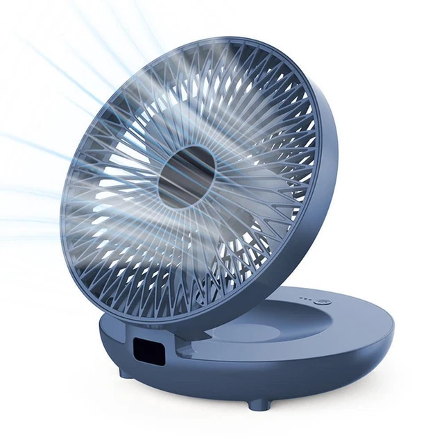 HOUSEHOLD DUAL.USE KITCHEN Fan,Rechargeable Wall Hanging Fan,Small Desk ...