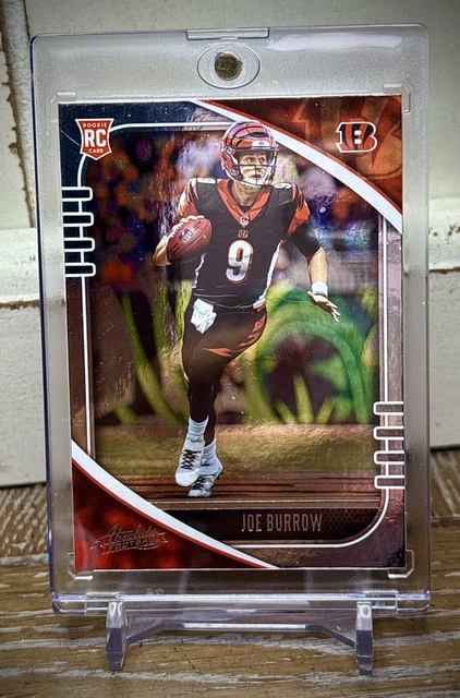 JOE BURROW KARTE Rookie Refraktor Bengalen schwarz Trikot Fotos LSU RC ...
