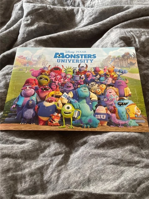 DISNEY PIXAR MONSTERS UNIVERSITY Commemorative Lithograph Set Store ...