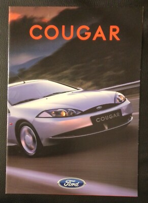 FORD COUGAR APRIL 1998 Car Product Catalogue Brochure Magazine Book / A1 Poster £6.50 - PicClick UK
