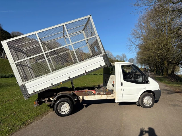 FORD TRANSIT CAGE tipper 2.4 Diesel 2007 £4,480.00 - PicClick UK