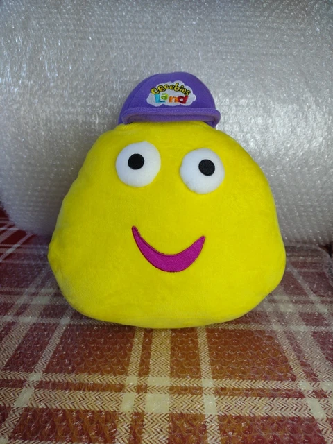CBEEBIES LAND YELLOW Plush Bugbies Squidge Soft Toy Beanie Toy 2002 BBC ...