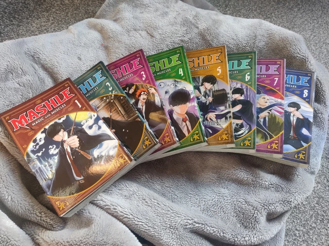 MASHLE: MAGIC AND Muscles Manga Set Volumes 1-8 Very Good Condition ...