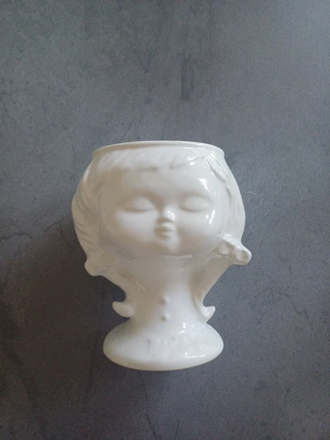 ANCIEN CACHE POT Tete Enfant En Porcelaine EUR 12,00 - PicClick FR