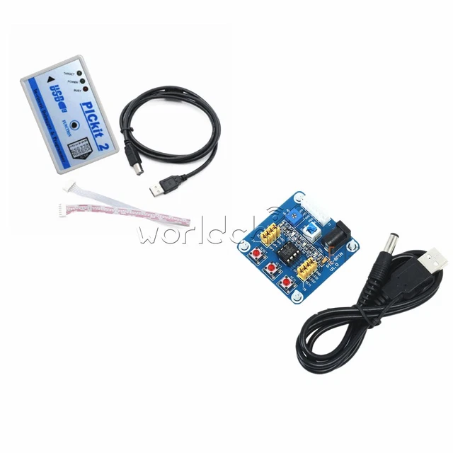 MICROCHIP PIC EMULATOR PICKit2 Debugger Programmer +PIC12F675 ...