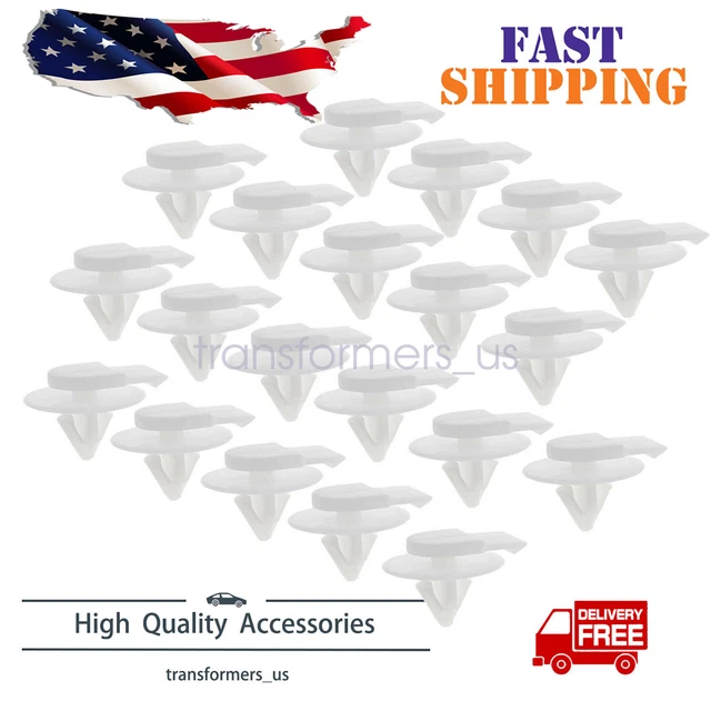 20PCS TRIM PANEL & Fender Flare Moulding Clip For 2002-2012 BMW Mini ...