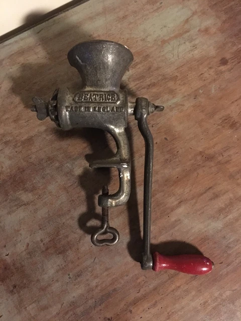 VINTAGE 1940S BEATRICE Harper Food Mincer Made in England for Meat ...