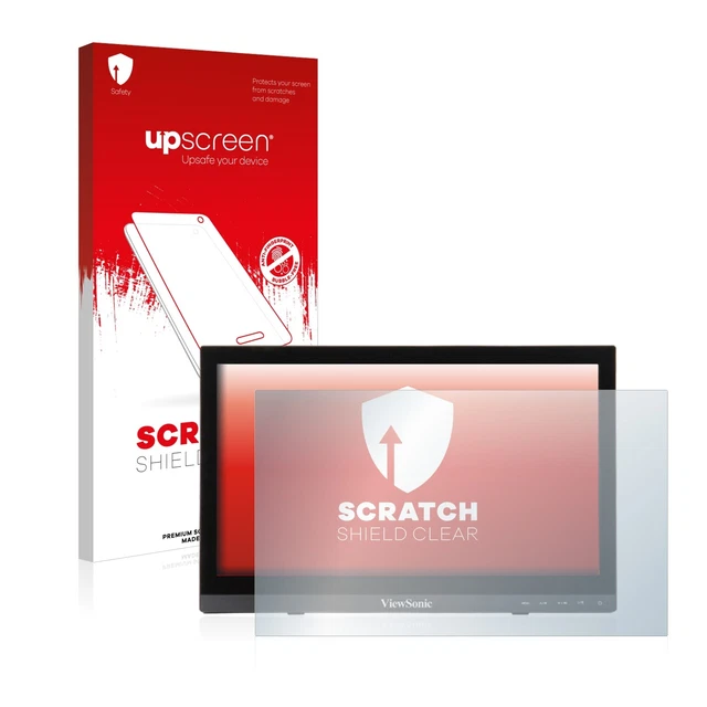 UPSCREEN PROTECTOR PANTALLA para ViewSonic TD1630-3 Película Protectora ...