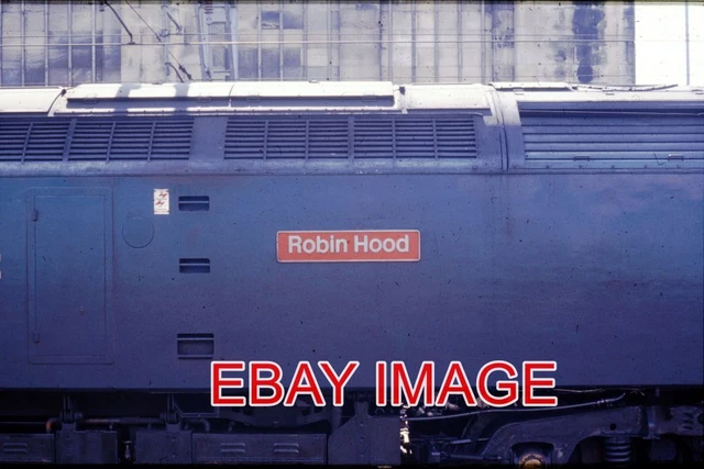 ORIGINAL 35MM SLIDE NAMEPLATE ROBIN HOOD CLASS 47 47080 EUR 5,00 ...