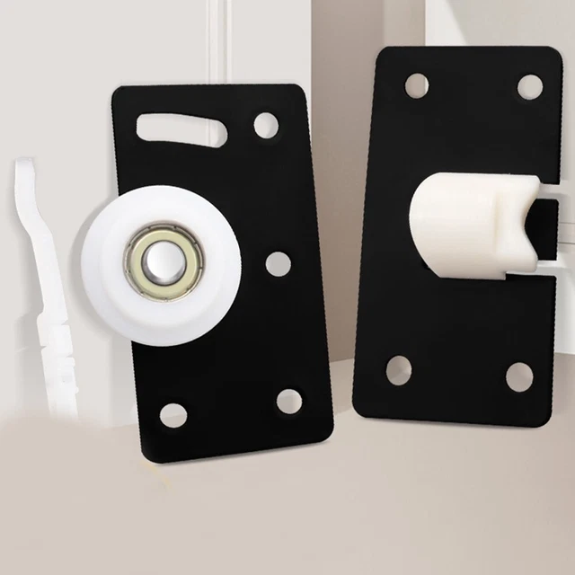 ROULEAU DE PORTE coulissante robuste avec poulie en nylon et roulement autonome EUR 10,69 ...