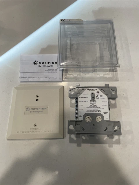 NEW HONEYWELL NOTIFIER FCM-1 Fire Alarm Control Module FCM1 $50.00 ...
