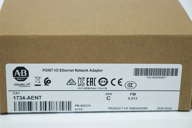 POINT I/O ETHERNET Network Adaptor 1734-AENT Allen Bradley Fast ...