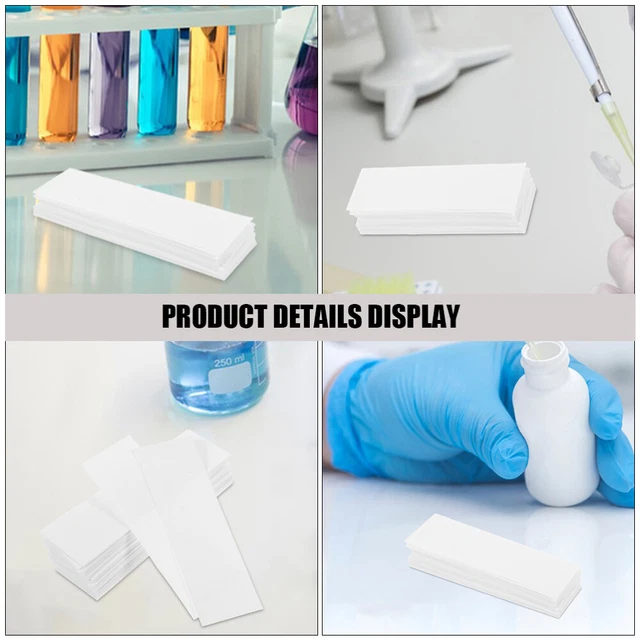 200PCS CHROMATOGRAPHY PAPER Strips Laboratory Experiments Papers for ...