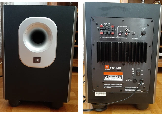 SONY STR-DH 730 AV Receiver JBL SCS 140 Subwoofer Center Satelliten ...