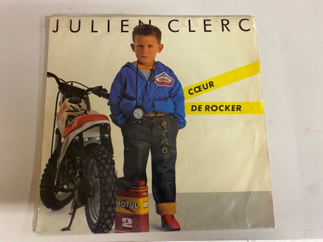 ANCIEN DISQUE VINYLE 45 Tour Julien Clerc Cœur De Rocker EUR 5,00 ...