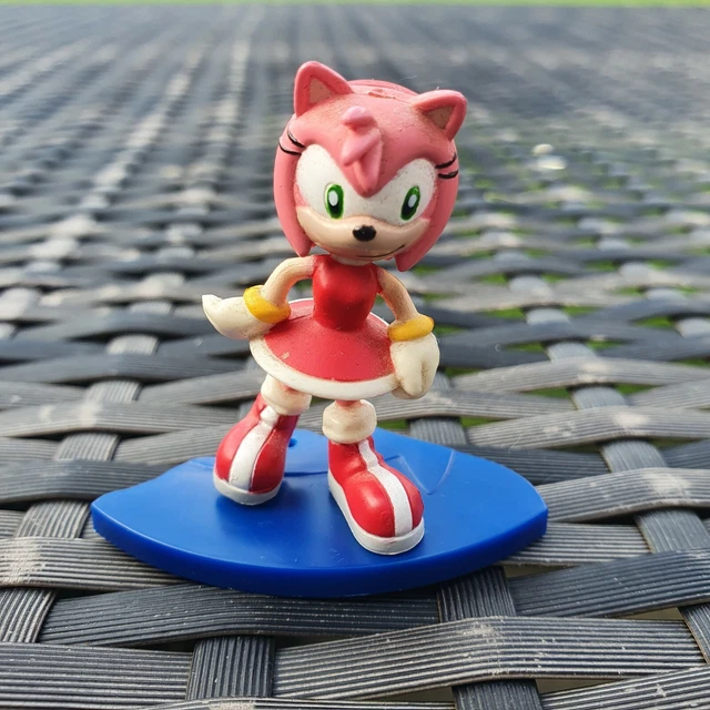 RARE SEGA SONIC The Hedgehog x Gachapon - Amy Rose - Mini Figure Toy ...