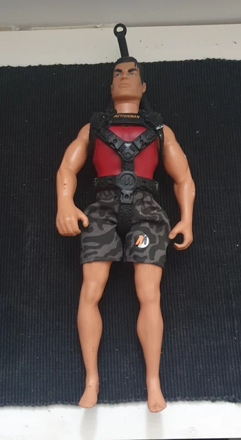 VINTAGE HASBRO 1997 Action Man Bungee Jump Extreme Sealed Action Figure ...