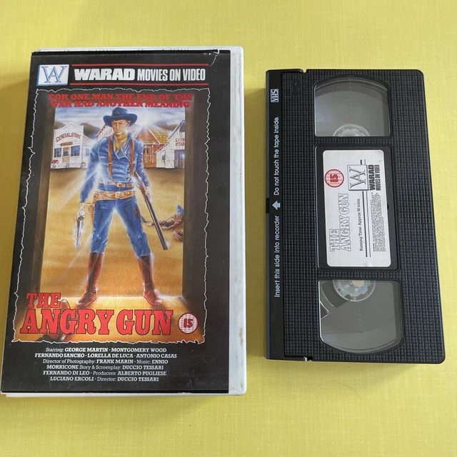 THE ANGRY GUN - VHS Big Box - Spaghetti Western - Duccio Tessari £15.00 ...