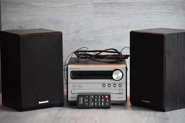 PANASONIC SA-PM250B SISTEMA stereo micro HiFi CD DAB radio Bluetooth e altoparlanti EUR 58,38 ...