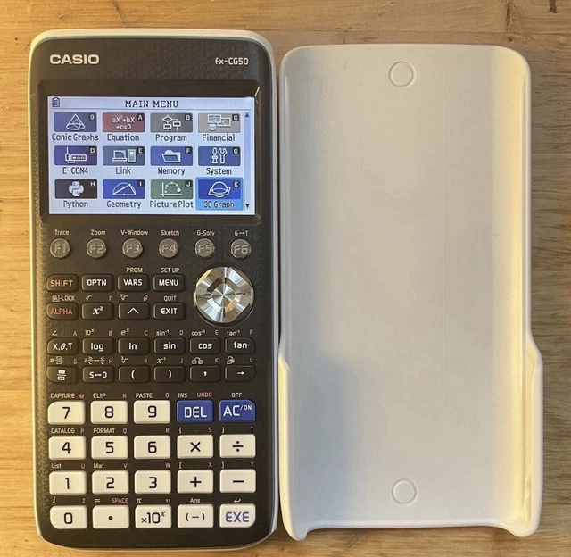 CASIO FX-CG50 3D Graphic Calculator for A-Level Mathematics Further £73 ...