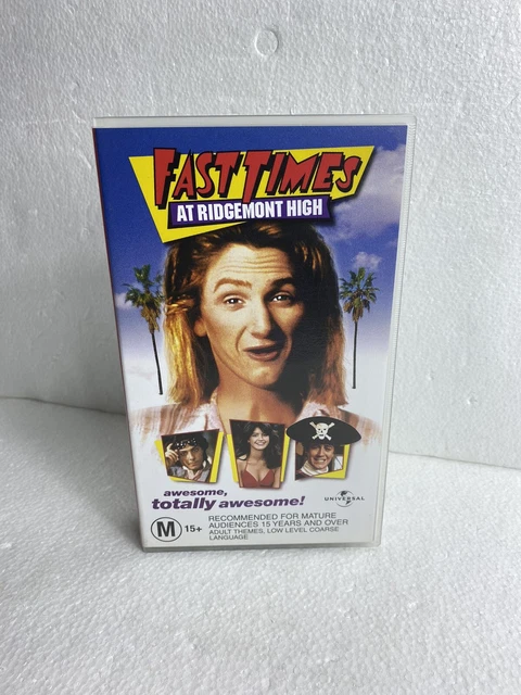 FAST TIMES AT ridgemont high VHS PAL $29.00 - PicClick AU