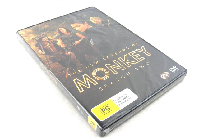 THE NEW LEGENDS Of Monkey Season 2 DVD Region 4 PAL Brand New And ...
