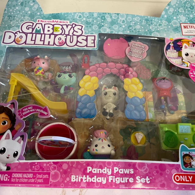 GABBY’S DOLLHOUSE PANDY Paws Geburtstag Figurenset NEUERSCHEINUNG EUR ...