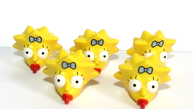 LEGO 5 HEAD Heads For Minifigure Maggie Simpson Simpsons £2.99 ...