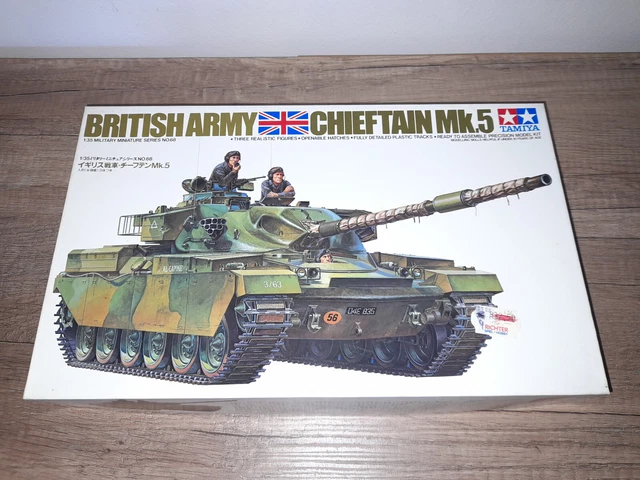 TAMIYA 3568 CHIEFTAIN Mk.5 British Army Main Battle Tank 1:35 EUR 21,50 - PicClick DE