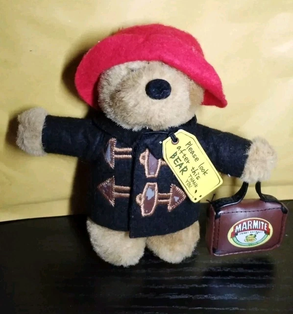 MARMITE PADDINGTON BEAR Small Soft Toy Collectible Limited Edition £29. ...