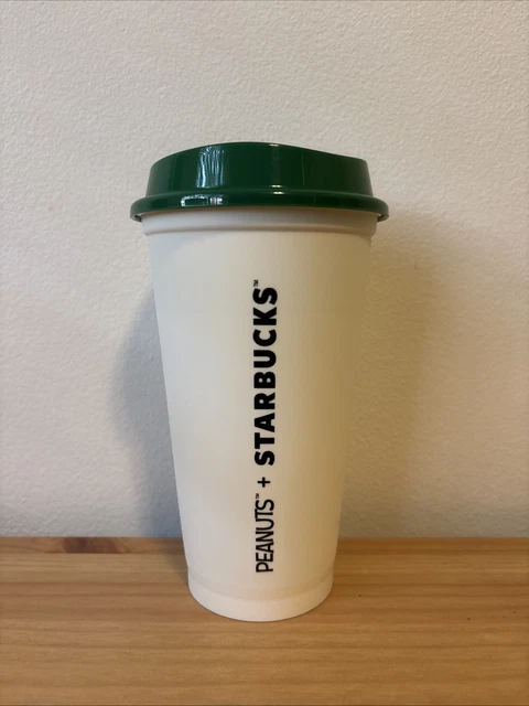 STARBUCKS X PEANUTS 2025 JOE KIND SNOOPY Reusable Coffee Cup White ...