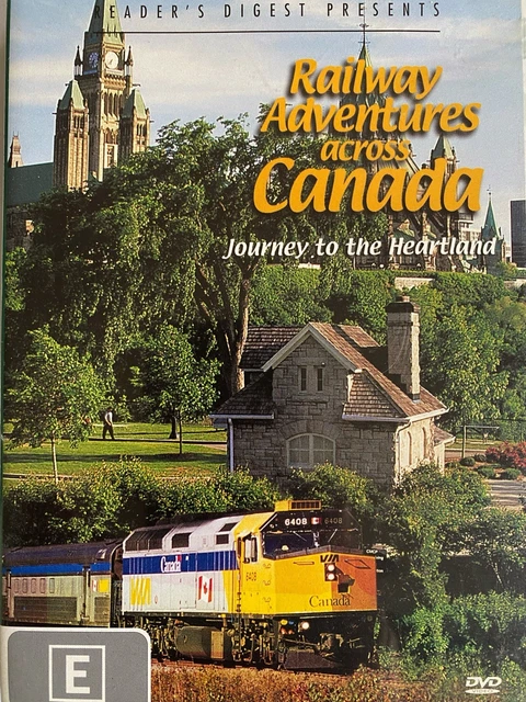RAILWAY ADVENTURES ACROSS CANADA - Journey To The Heartland DVD Train ...