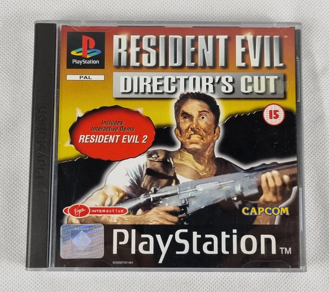 RESIDENT EVIL DIRECTOR'S Cut. PS1 PlayStation 1... SOLO CUSTODIA E ...