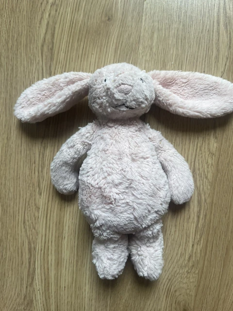 JELLYCAT SMALL BASHFUL light pink Bunny - JELLY10960FS £7.59 - PicClick UK
