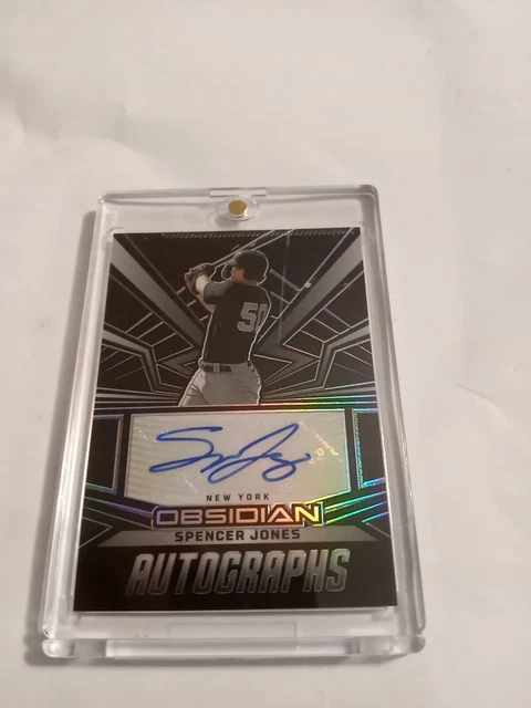 2023 PANINI OBSIDIAN Spencer Jones Auto Rookie Card Hot #3 EUR 19,50 ...
