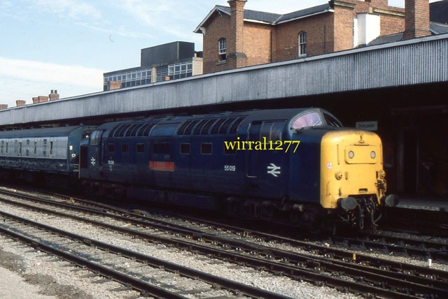 ORIGINAL RAILWAY SLIDE Class 5 55019 at Doncaster £4.35 - PicClick UK