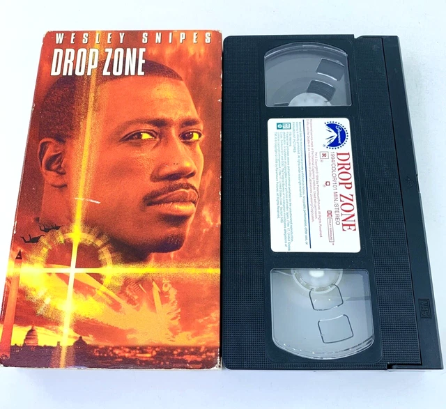 DROP ZONE VHS Sky Diving Jailbreak Wesley Snipes Gary Busey Video Tape ...