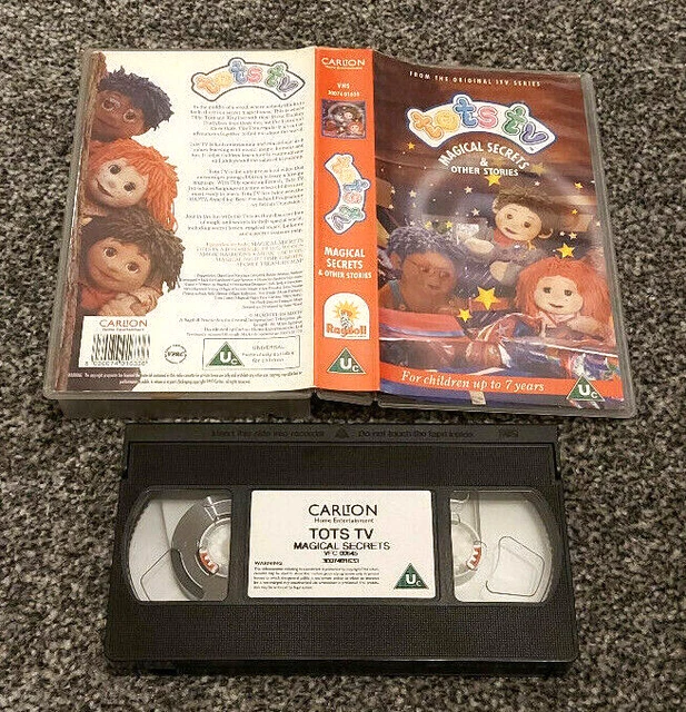 TOTS TV MAGICAL Secrets & Other Stories Tilly Tom Pal Vhs Video Kids ...