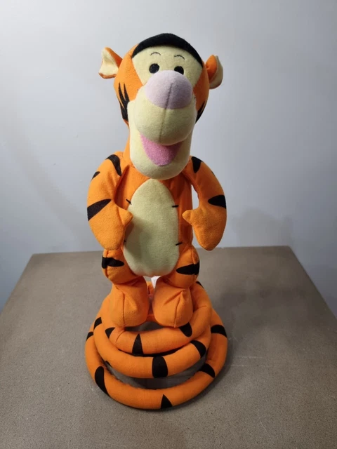 2005 MATTEL DISNEY Winnie the Pooh Tigger Bounce Plush Toy Tiggerific ...