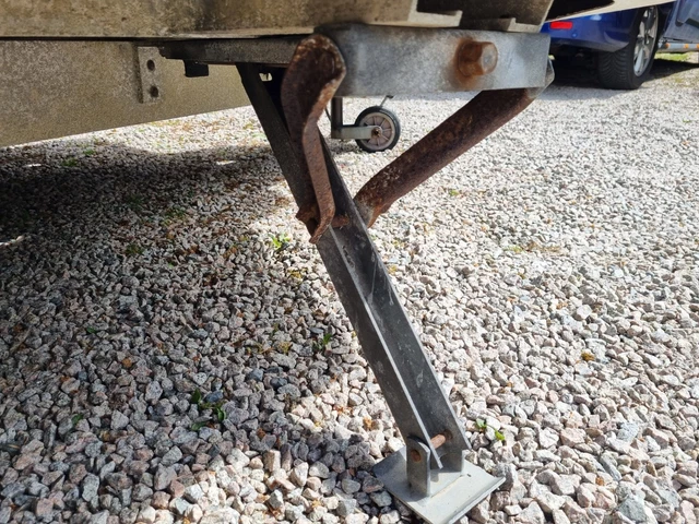 ALKO 23& CHASSIS Caravan Stabiliser Leg Corner Steady £20.47 - PicClick UK