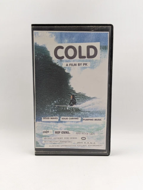 VINTAGE 1997 COLD Surfing Film By PK VHS Tape Rare $39.95 - PicClick AU